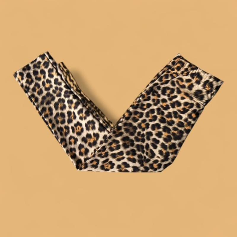 Cheetah Print Pants - Etsy