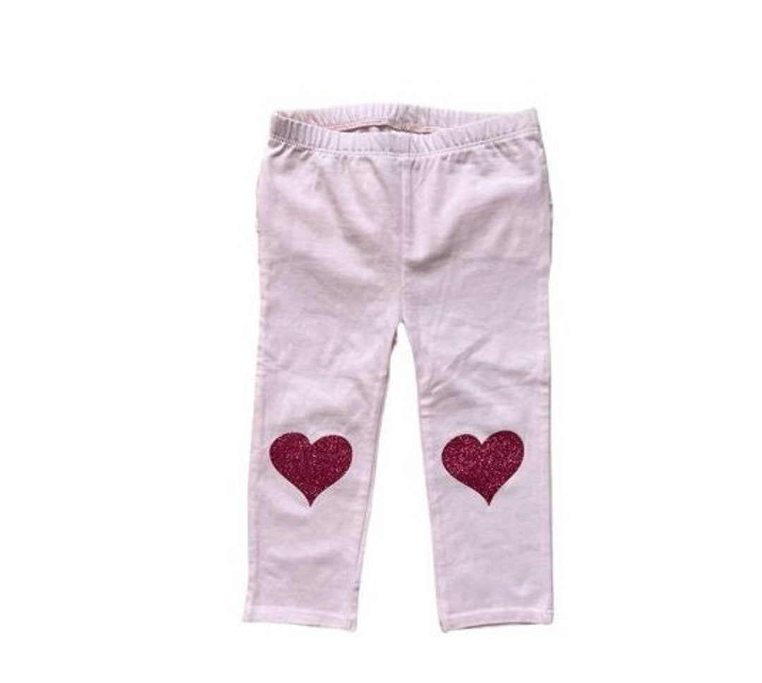 Soft Pink Leggings Baby Ruffled Leggings Embellished - Etsy