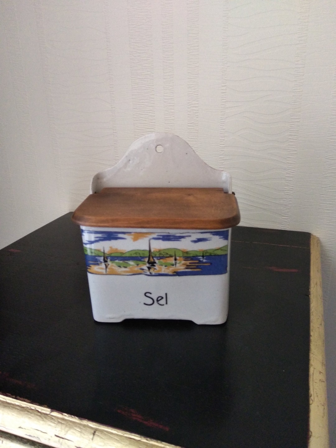 Ceramic Salt Box - Etsy