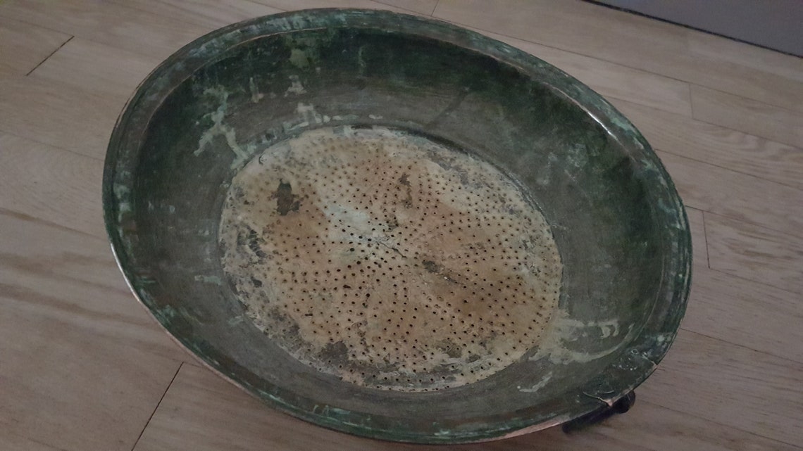 Copper Strainer - Etsy