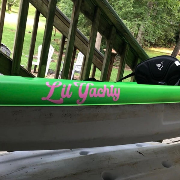 Custom Decal Kayak - Etsy