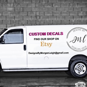 Company Vehicle Decals | Commercial Truck Decals | US DOT Decals ...