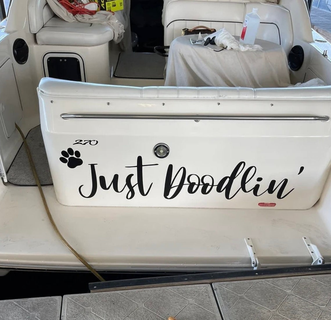 Boat Vinyl Decal Stickers Personalized Boat Decal Custom - Etsy