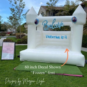 Bounce House Decals | Moon Bounce Stickers | Large Vinyl Decals | 50 ...