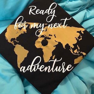 Graduation Cap Vinyl Decal Vinyl Sticker Custom Graduation Hat Vinyl ...