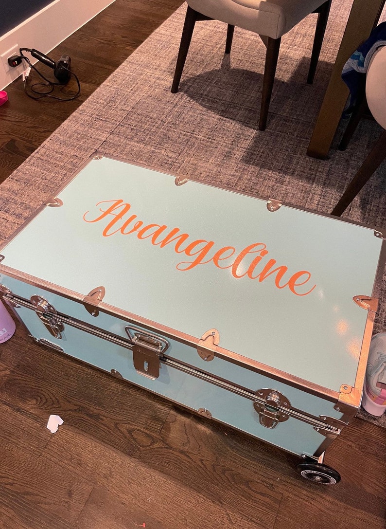 Summer Camp Trunk Decal Camp Stickers Custom Camp Decals Camp | Etsy