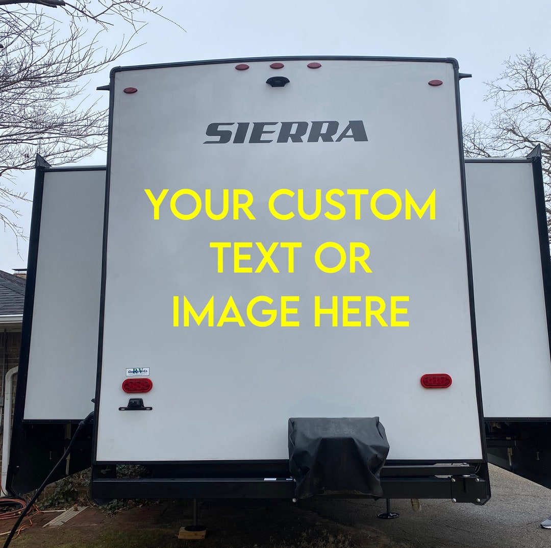 Custom Sticker for RV | Camper Stickers Camper Decal | Motor Home ...