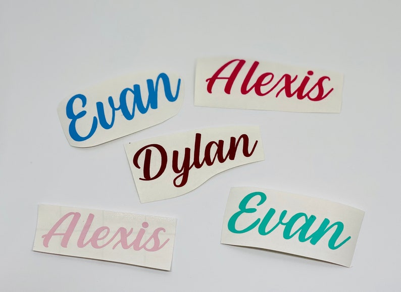 Custom Vinyl Decal Stickers Personalized Vinyl Decal | Etsy