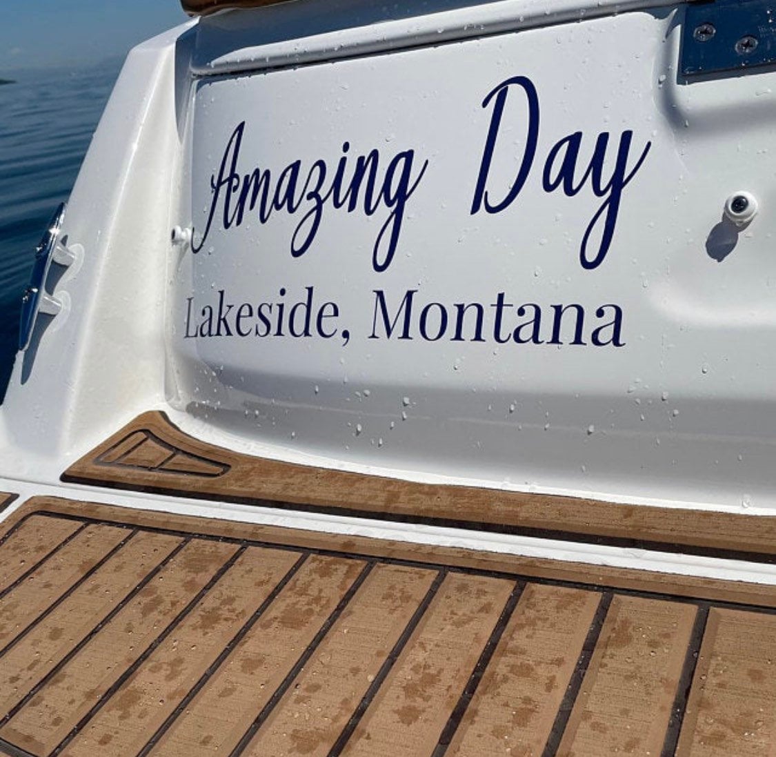 Boat Vinyl Decal Stickers Personalized Boat Decal Custom - Etsy