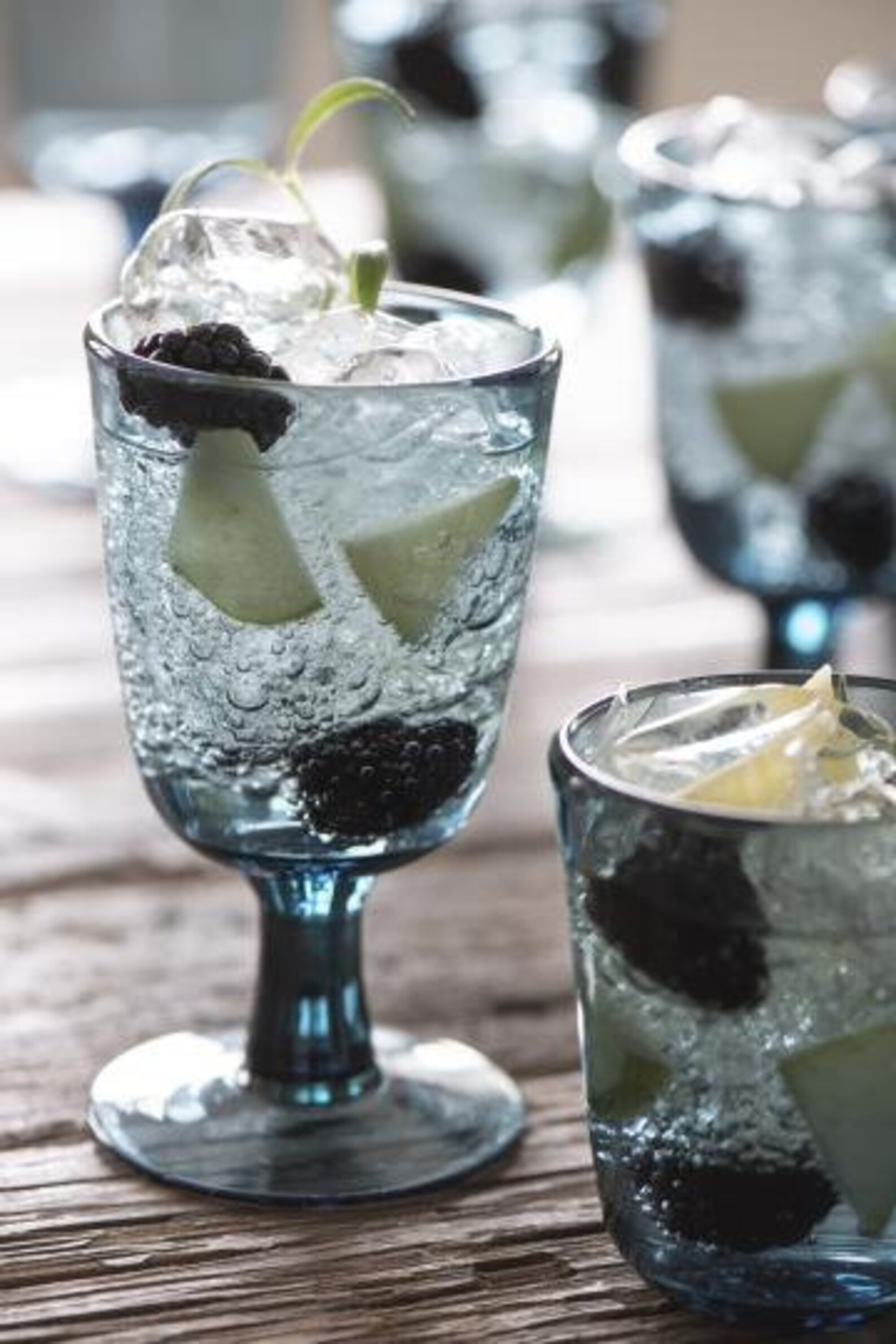 Glass white wine glass wine glass punch glass pink or blue | Etsy