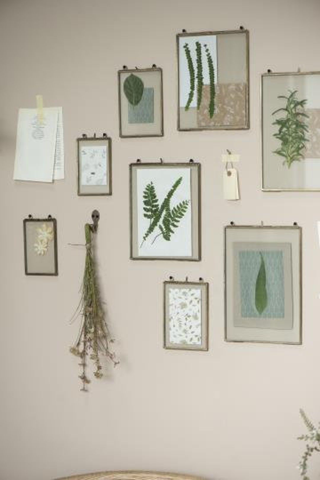 Picture Frame, Photo Frame, Frame, Clamp Frame, Gold Colored, Metal, 15 ...