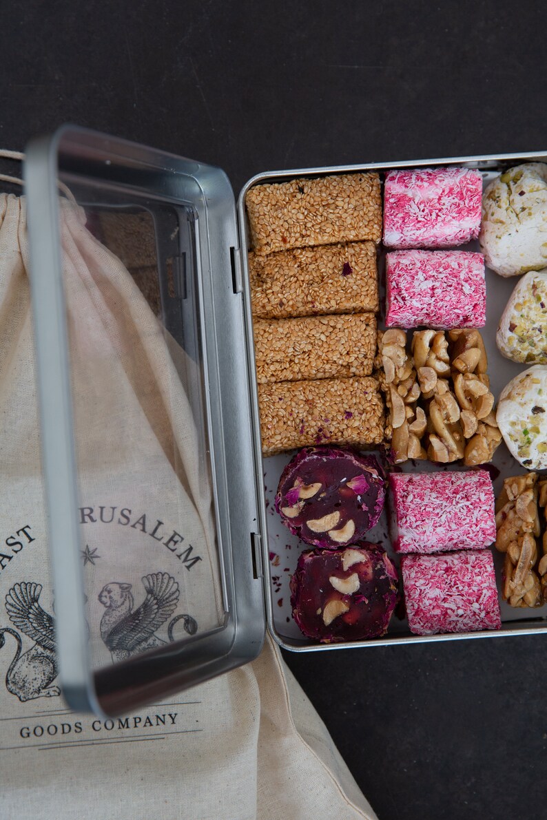 Gift Box of Jerusalem Candies Natural Snack Basket Israeli - Etsy