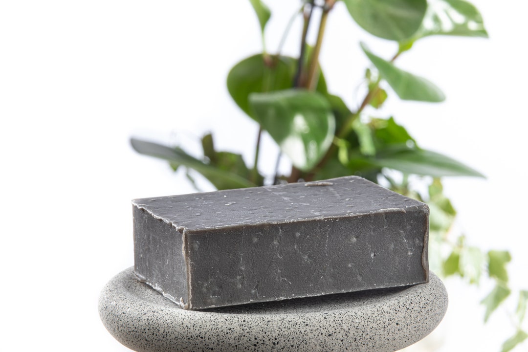 Activated Charcoal Soap Bar Black Mud Olive Oil Natural Soap From Dead ...