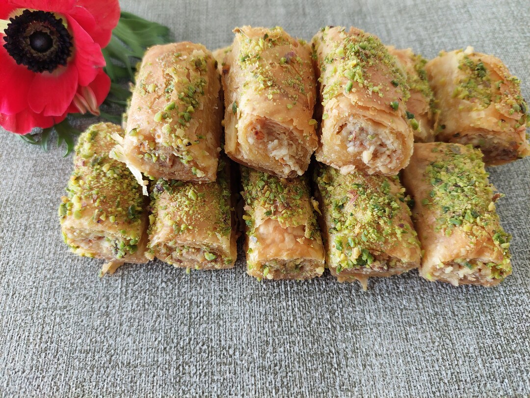 Baklava Pistachio Pastry Delight Jerusalem Israel Holiday Gift for ...