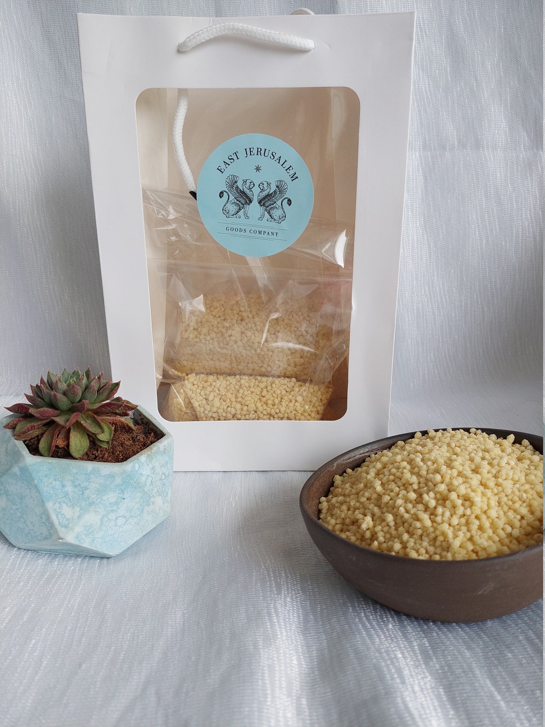 MAFTOUL Tiny Rice Like Pasta of Jerusalem Israeli Couscous Middle ...