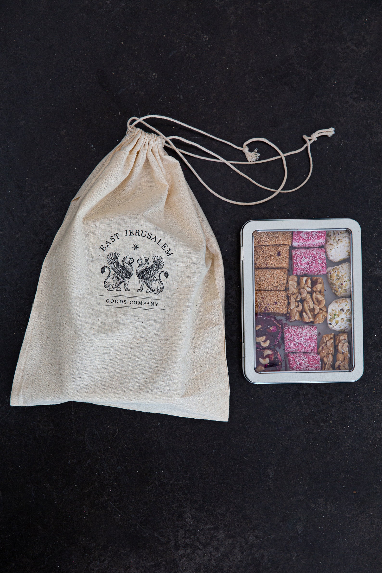 Gift Box of Jerusalem Candies Natural Snack Basket Israeli - Etsy