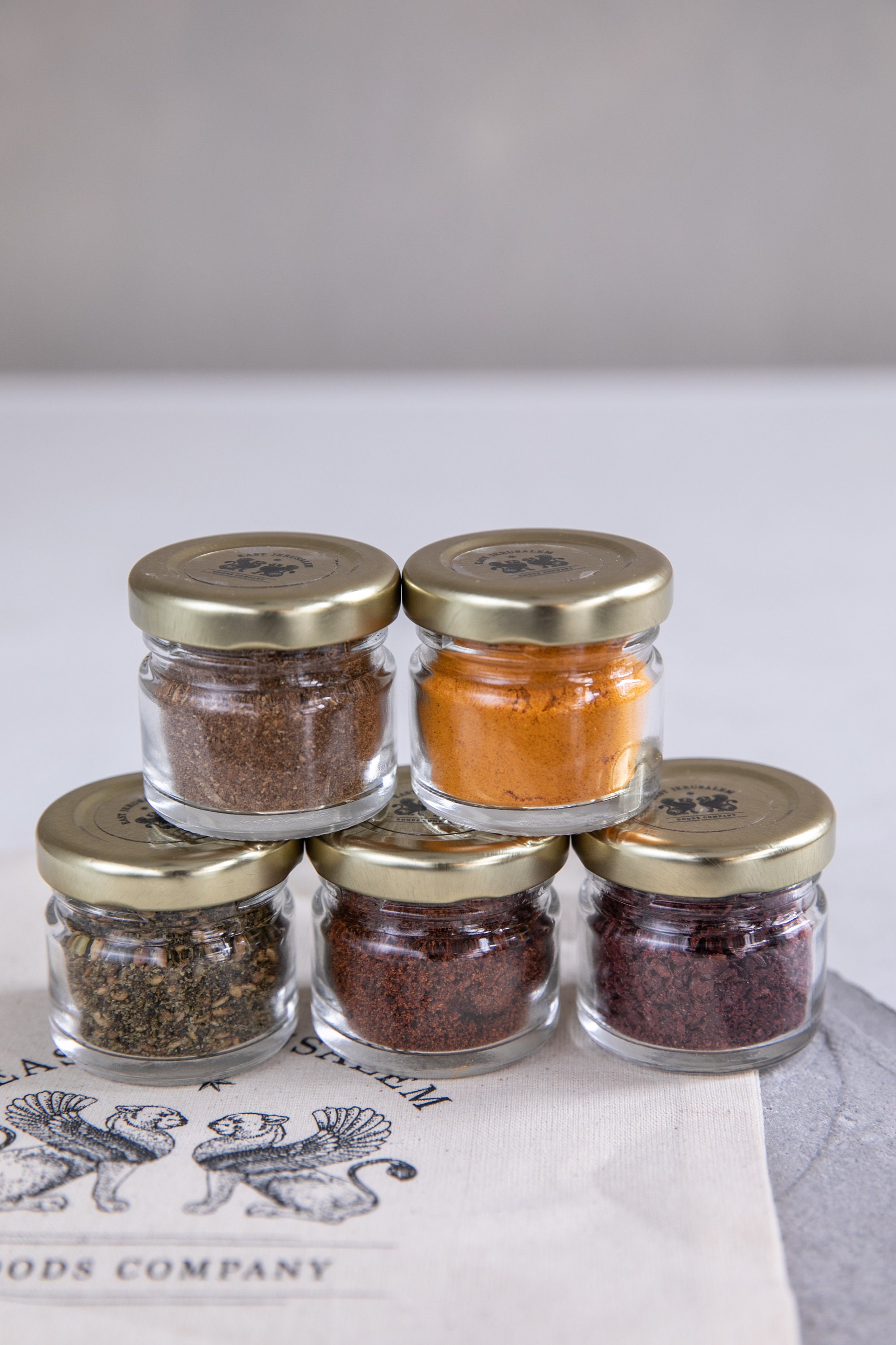 Spices Gift Box From Jerusalem 5 Seasoning Fresh Blend - Etsy