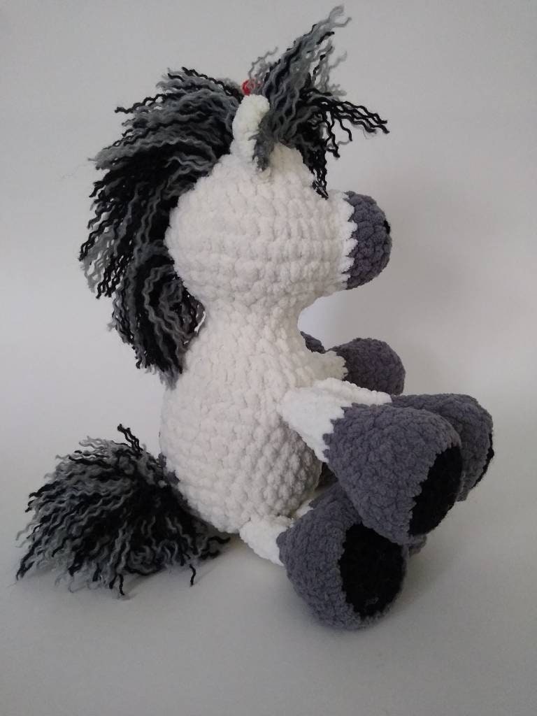 Norse Sleipnir Horse Anxiety Stress Plush - Etsy