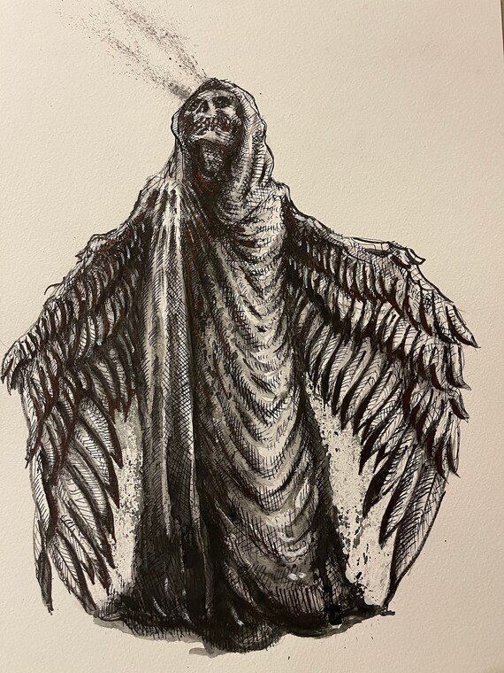 The Glorious Death. Original | Etsy