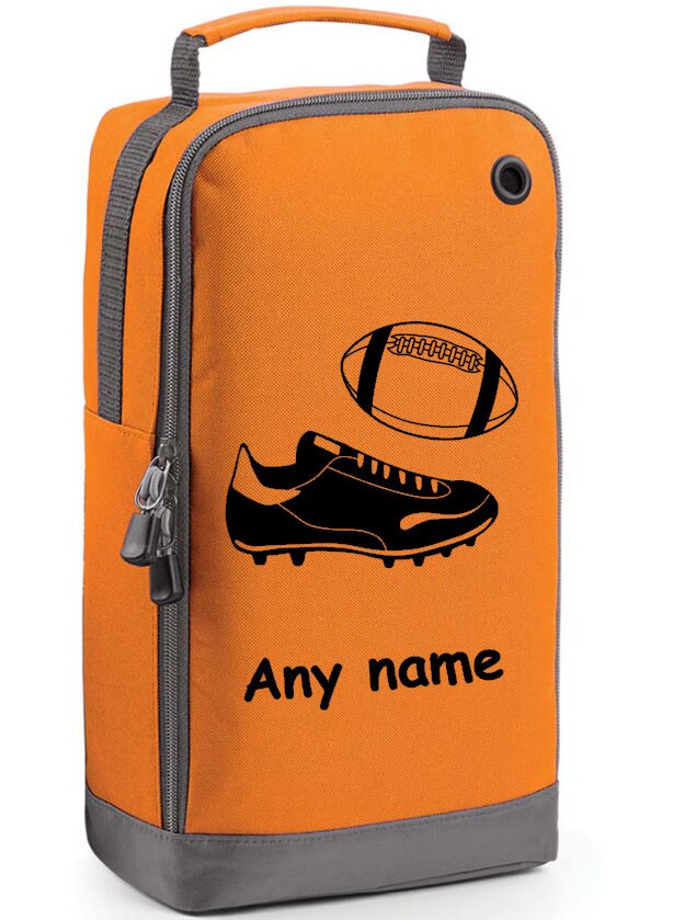 Rugby Shoe Bag Personlised Kit Bag Personalized Rugby Boot Ball Bag ...