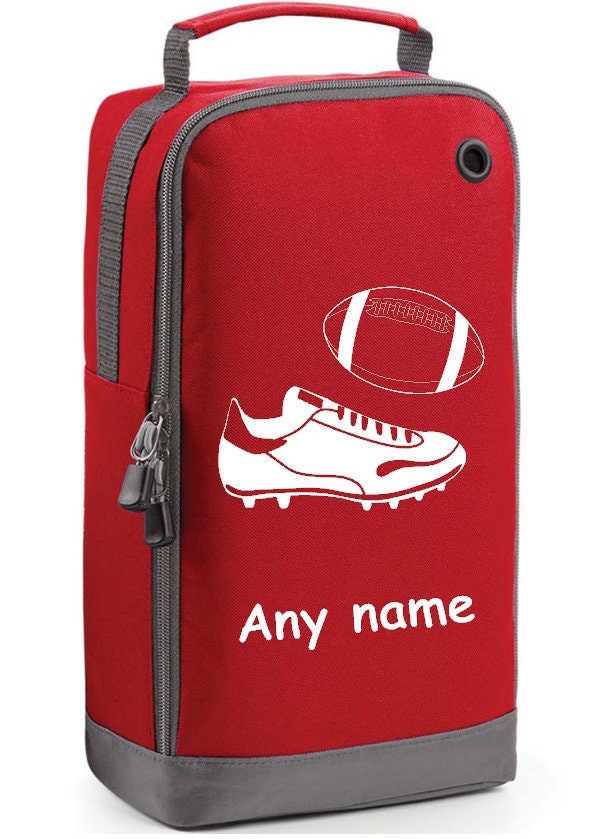Rugby Shoe Bag Personlised Kit Bag Personalized Rugby Boot Ball Bag ...