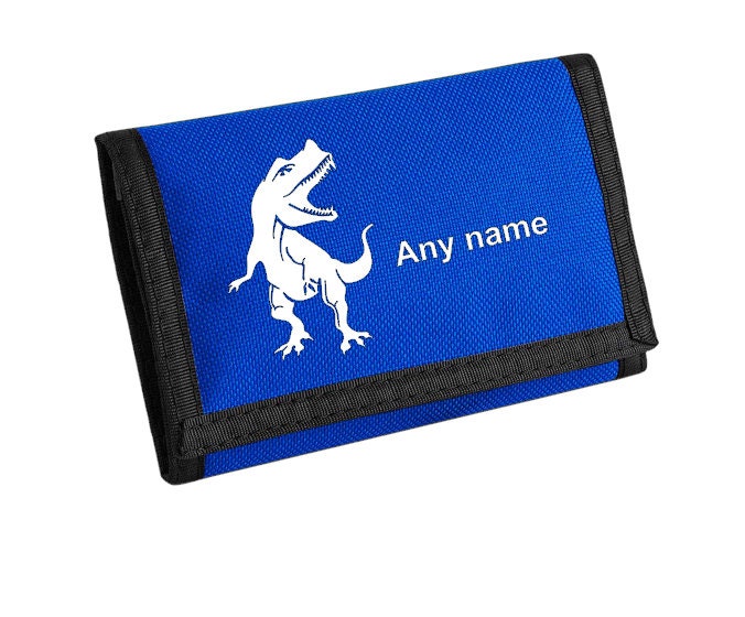 Personalised T Rex Wallet Dinosaur Wallet Gift Customised Gift for Her ...