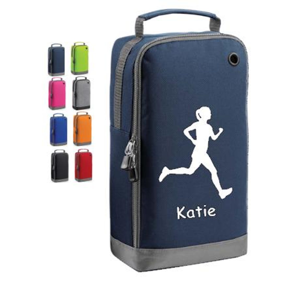 Personalised Shoe Boot Trainers Bag Customised Jogging Running Walking ...
