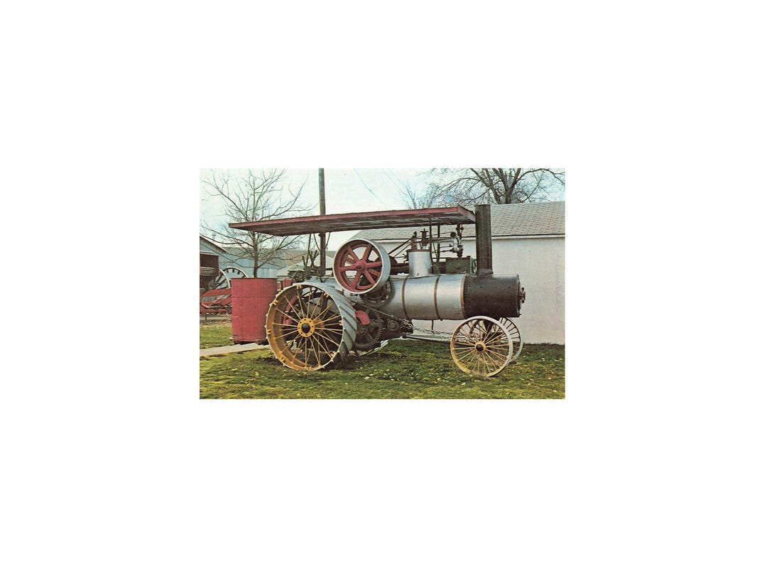 Russell, Steam Traction Engine, Pioneer Village, Minden, NE, Postcard ...