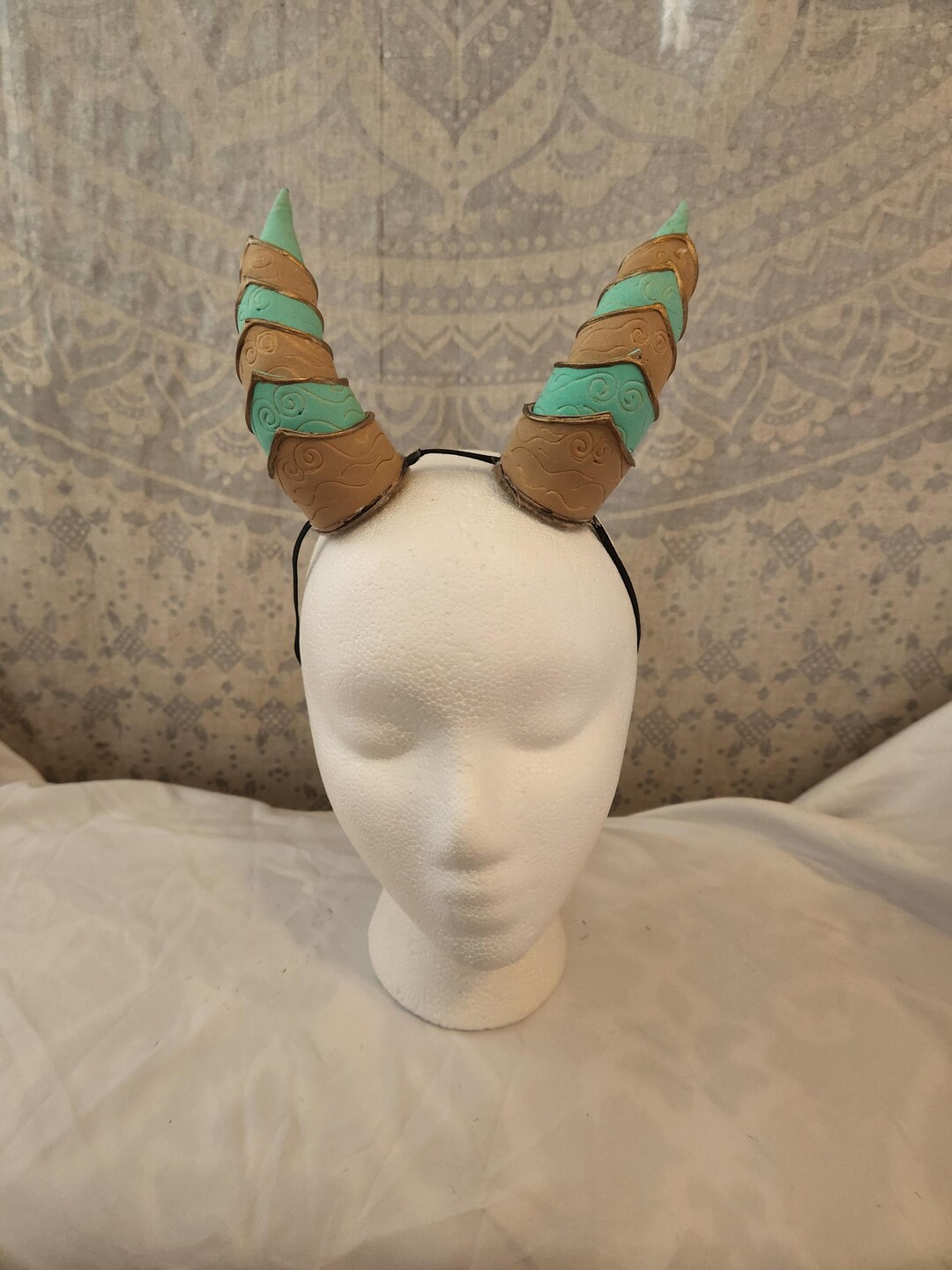 Elastic Headband Horns - Etsy