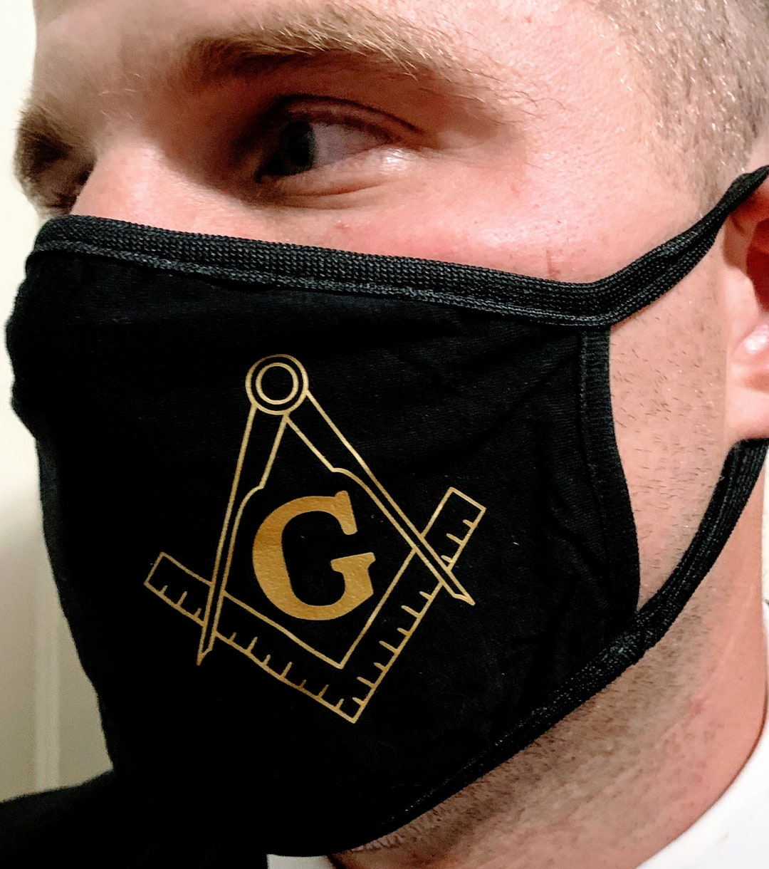Freemason Face Mask, Master Mason, Entered Apprentice, Fellowcraft ...