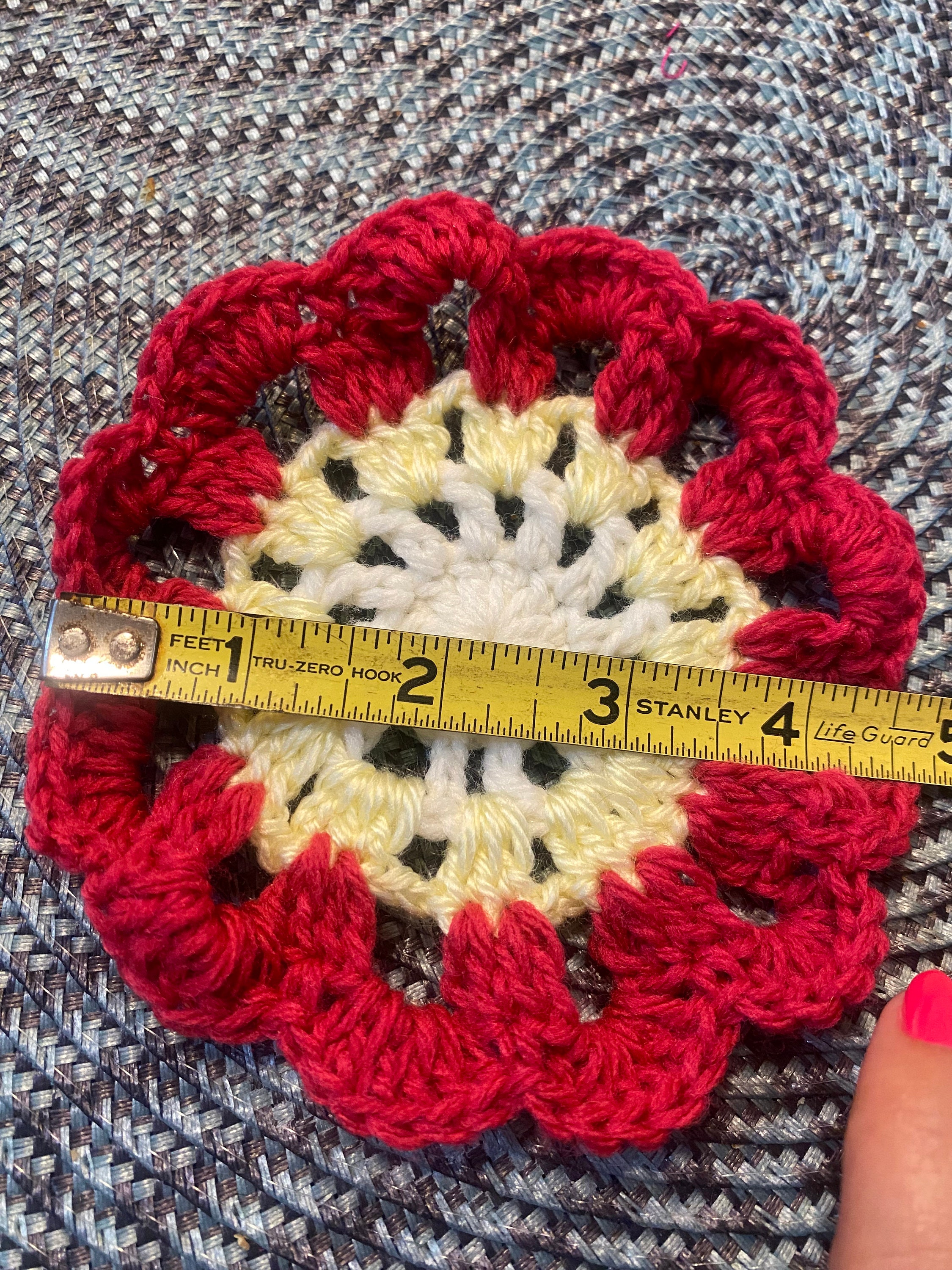 Handmade Crochet Flowers,embellished , Flowers Diy, Farmhouse ...