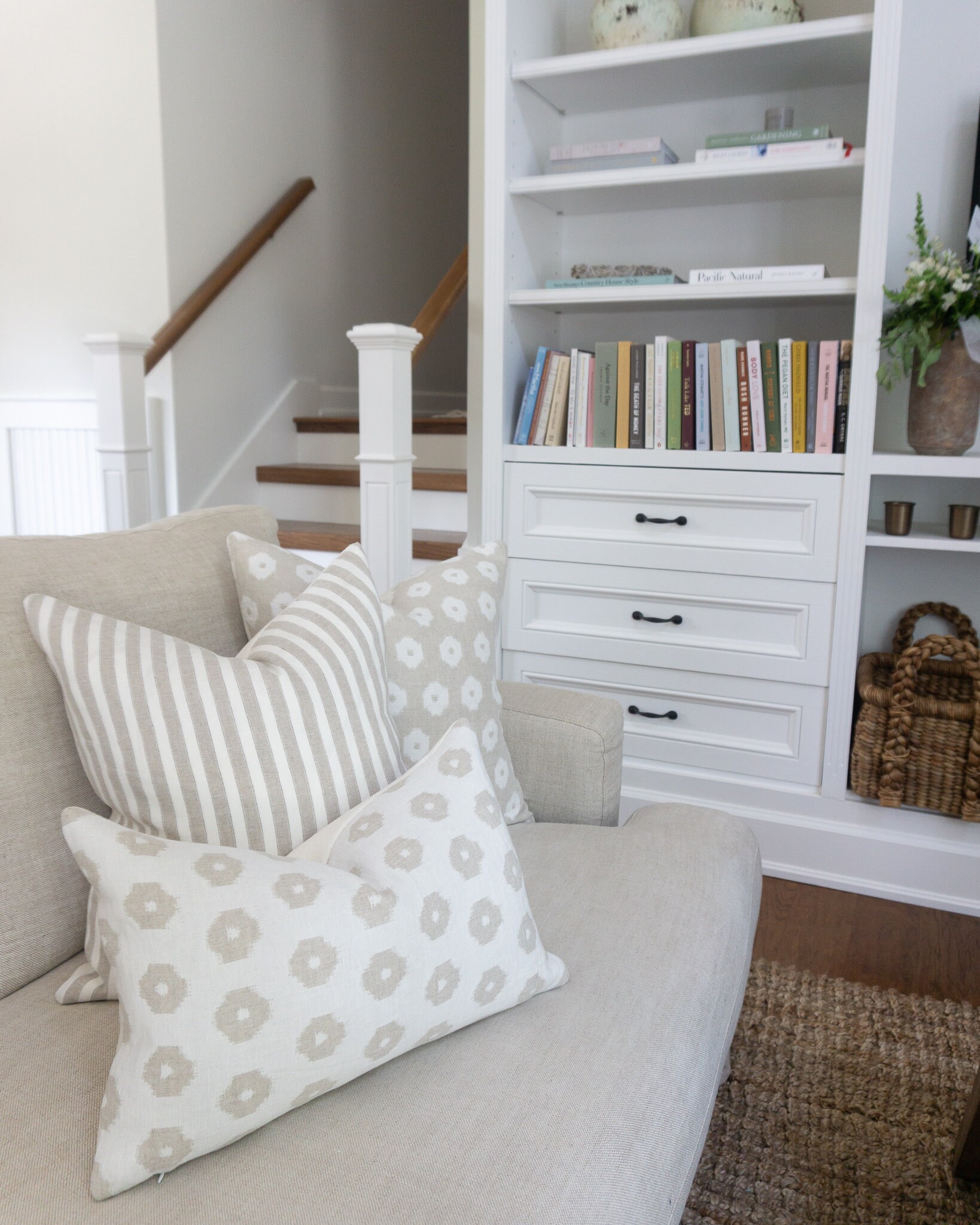 Old Harbour Linen Pillow Cover - Lumbar - 20 X 20, 22 X 22, 24 X 24 ...