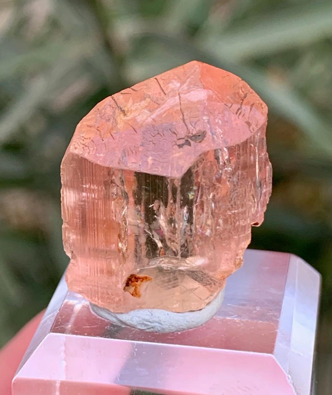 Natural Imperial Colour Fluorescent Topaz Crystal From Katlang Mine ...
