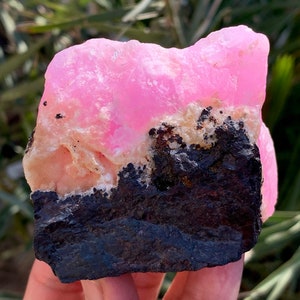 Natural Hot Pink Colour Bubble Aragonite Specimen From Afghanistan Mine ...