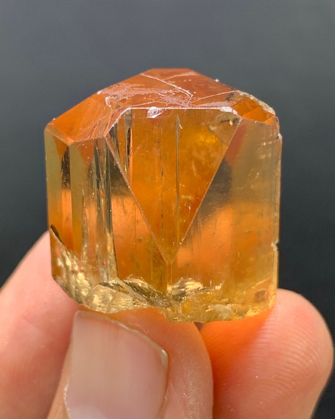 Rich Golden Colour Transparent Topaz Crystal Topaz Mineral - Etsy