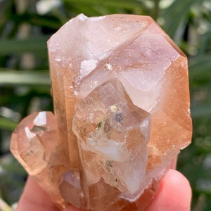 Stunning Golden Colour Transparent Double Termination Topaz Cluster ...