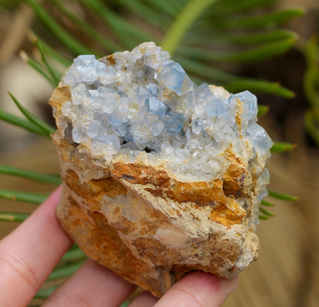 Natural Blue Colour Rare Celestine Crystal Specimen,celestine Specimen ...