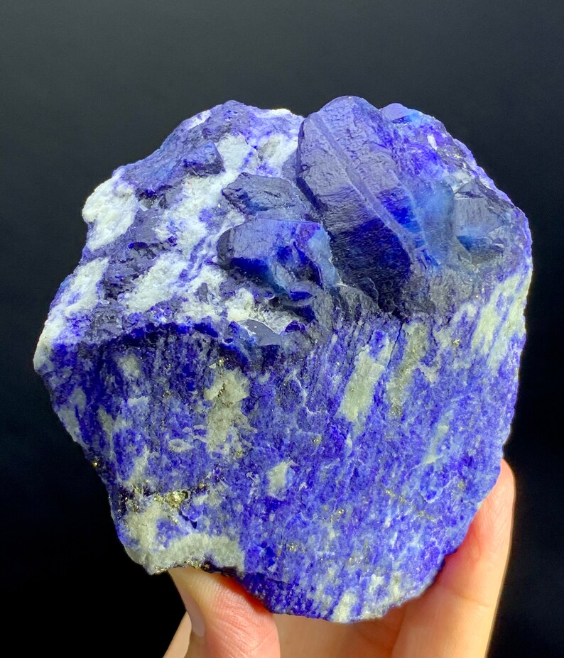 Natural Blue Colour Afghanite Specimen From Afghanistan Mine - Etsy