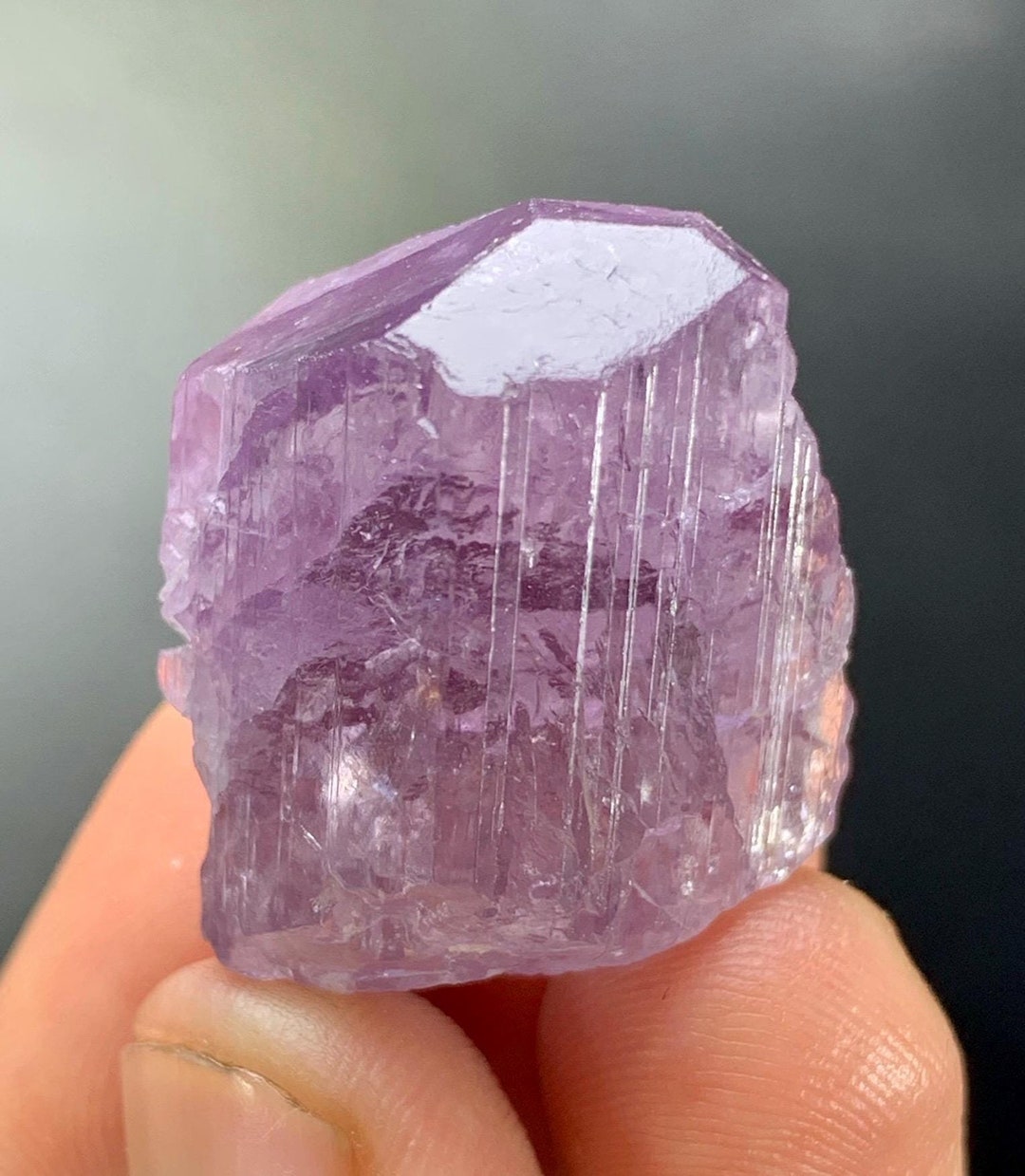 Lovely Purple Colour Scapolite Crystal,rare Crystal, Scapolite Stone ...