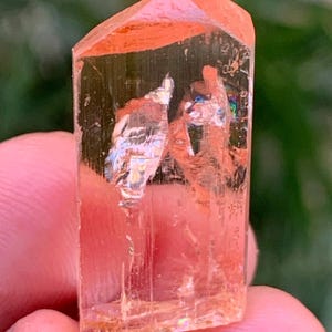 Natural Imperial Colour Fluorescent Rainbow Inclusion Transparent Topaz ...