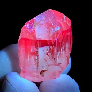 Natural Imperial Colour Fluorescent Topaz Crystal From Katlang Mine ...