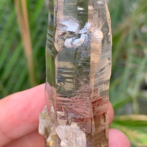 Natural Full Transparent Smokey Quartz Crystal on Muscovite - Etsy