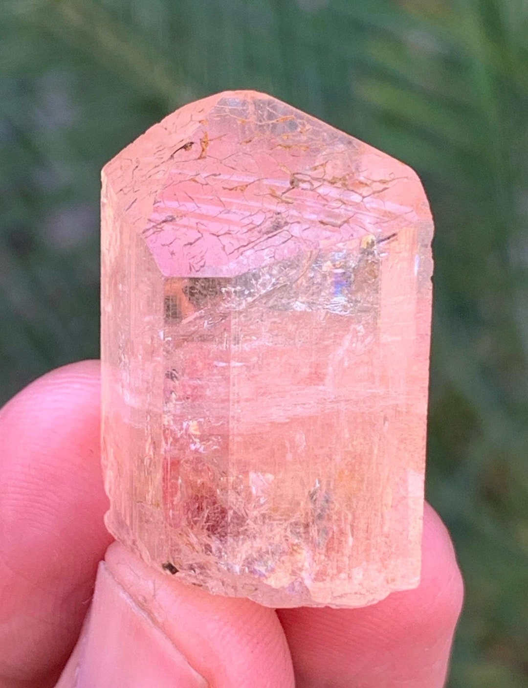 Natural Imperial Colour Fluorescent Topaz Crystal From Katlang Mine ...