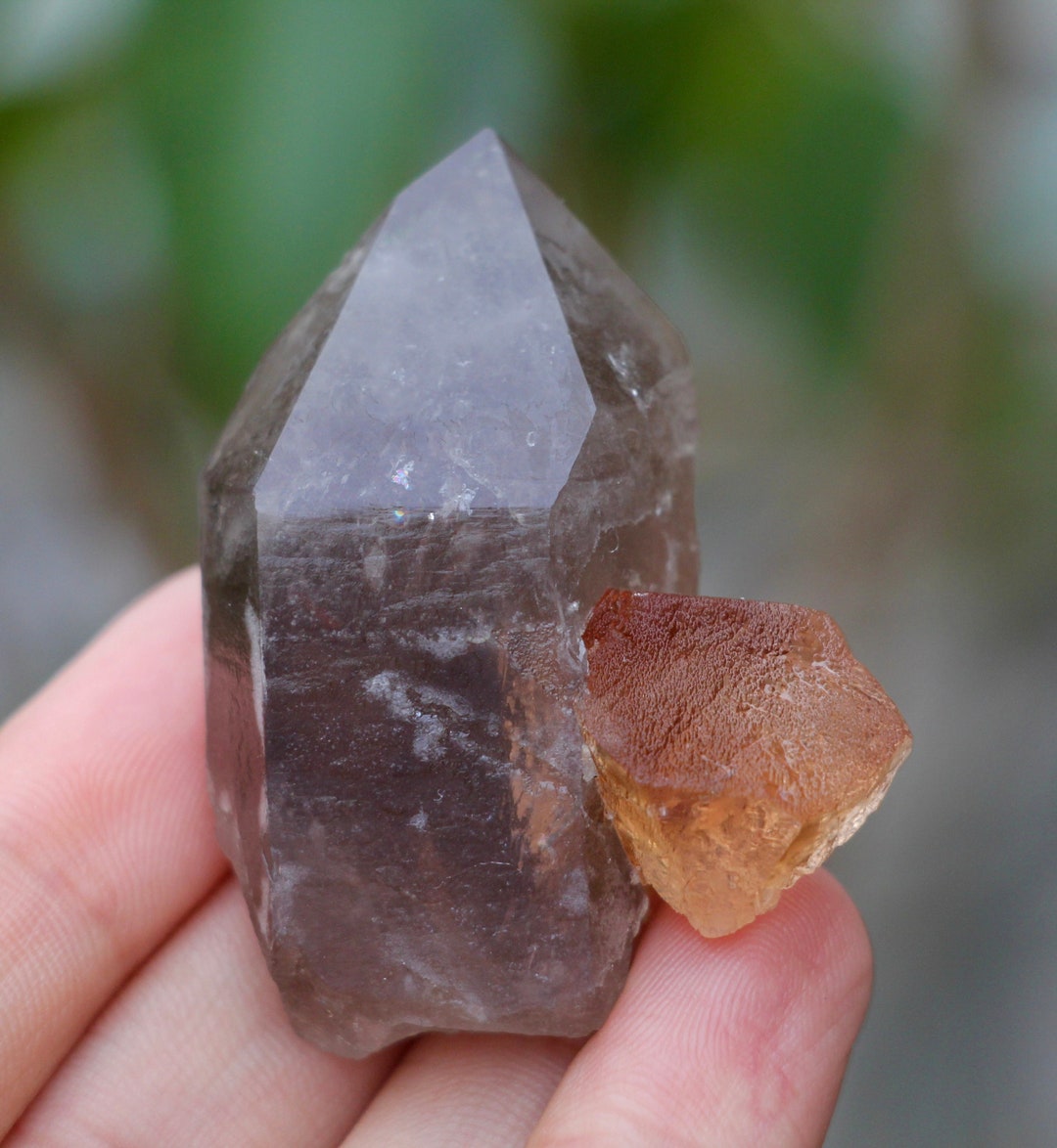 Rich Golden Colour Topaz With Quartz Specimen, Topaz Crystal, Golden ...