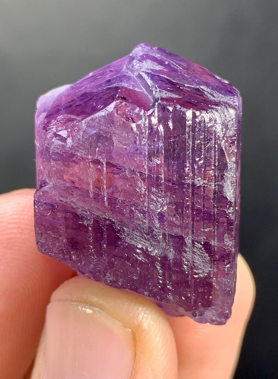 Lovely Purple Colour Transparent Scapolite Crystal From Badakshan Mine ...