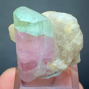 Natural Bi Colour Tourmaline Specimen From Paproke Mine Afghanistan ...