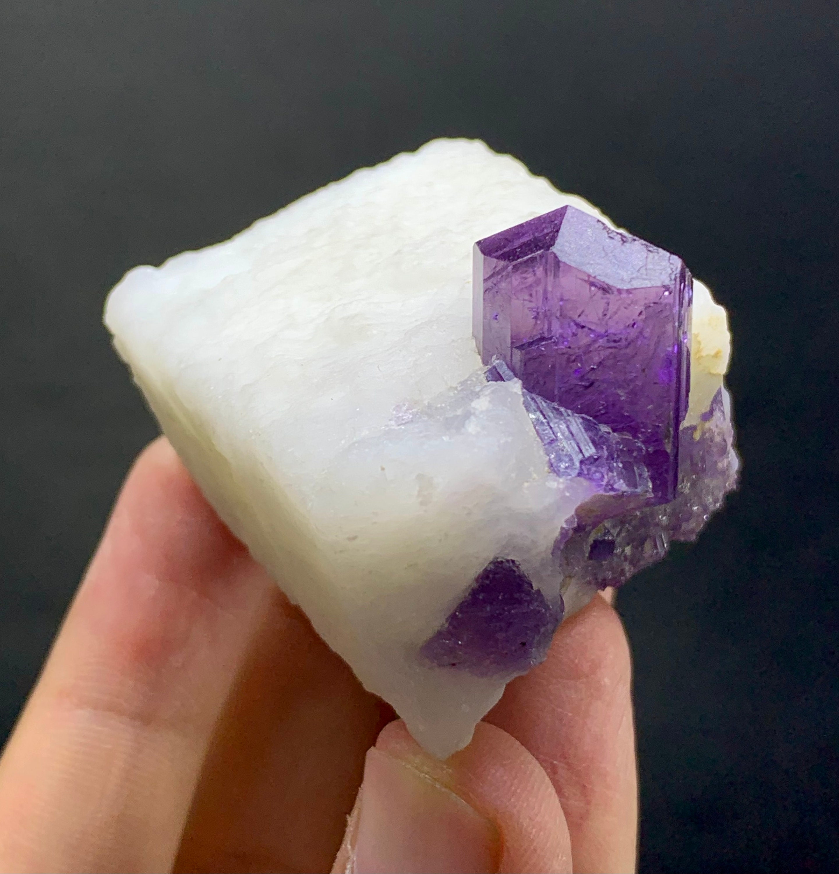 Rich Purple Scapolite Specimen Scapolite Crystal Rare - Etsy