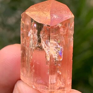 Natural Imperial Colour Fluorescent Rainbow Inclusion Transparent Topaz ...