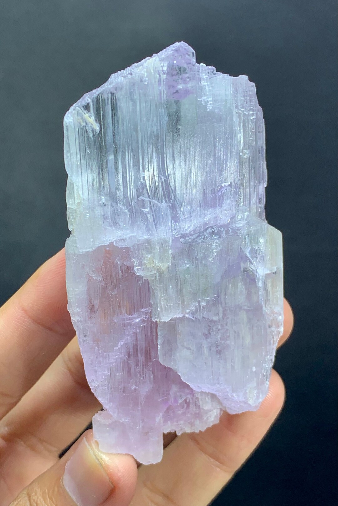 Natural Pink Colour Rare Fluorescent Kunzite Crystal From Afghanistan ...