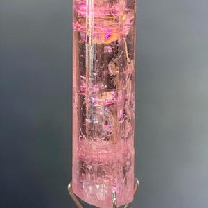 Natural Rubylite Tourmaline Crystal From Afghanistan Mine, Natural ...
